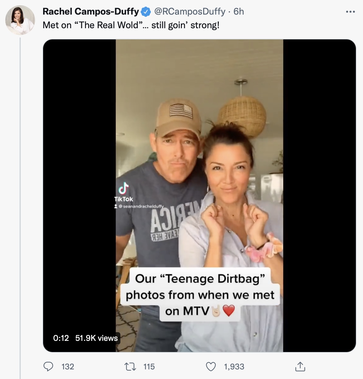 Sean and Rachel Campos-Duffy Acknowledge MTV and The Real World – Stop ...